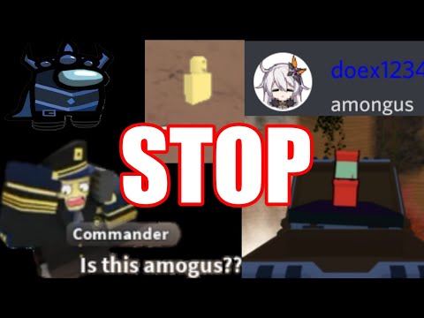 AMOGUS IS EVERYWHERE! STOP IT! AAA [LOUD] - Tower Defense Simulator (Roblox) | Amogus | Know ...