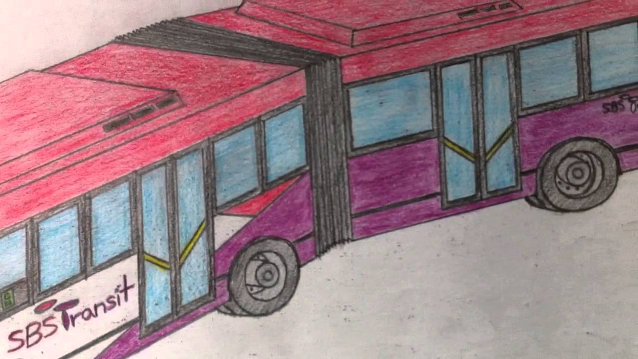 SBS Transit Bus Drawing SBS999U YouTube sbs-transit-bus-drawing-sbs999u-youtube