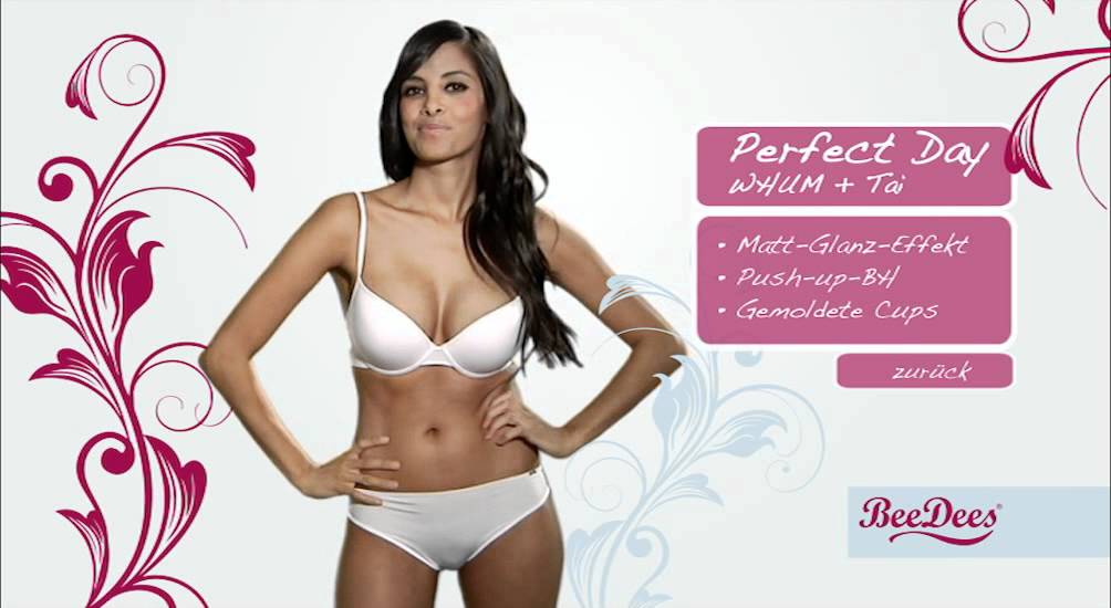Collien Fernandes - BeeDees "Perfect Day" #1 (Unterwäsche) - YouTube
