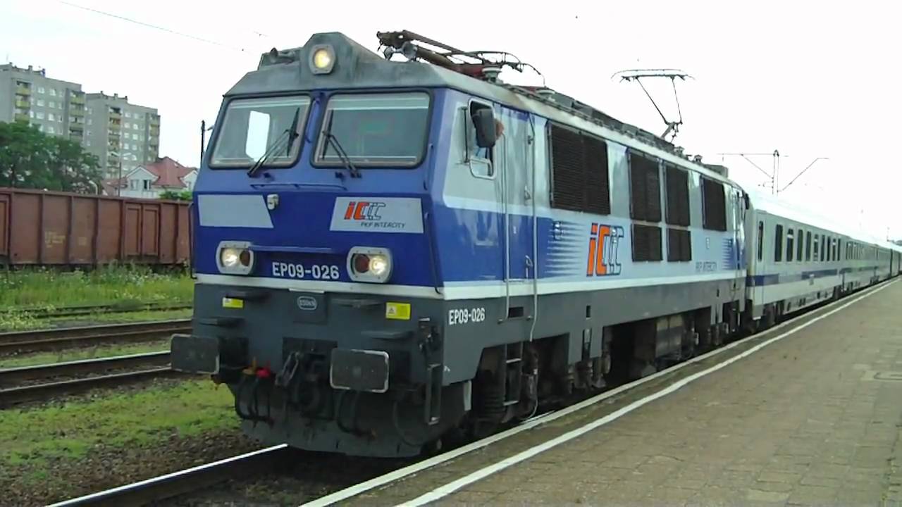 Trains / Pociągi Eurocity, Euronight i Intercity w Koninie EP09 - YouTube
