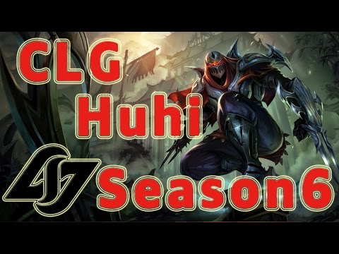 CLG Huhi Zed MID vs Viktor Patch 6.11|LoL Replays