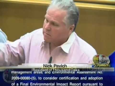Nick Pavich vs DWP Sierra Hwy. Zoning. with Michael D Antonovich - YouTube