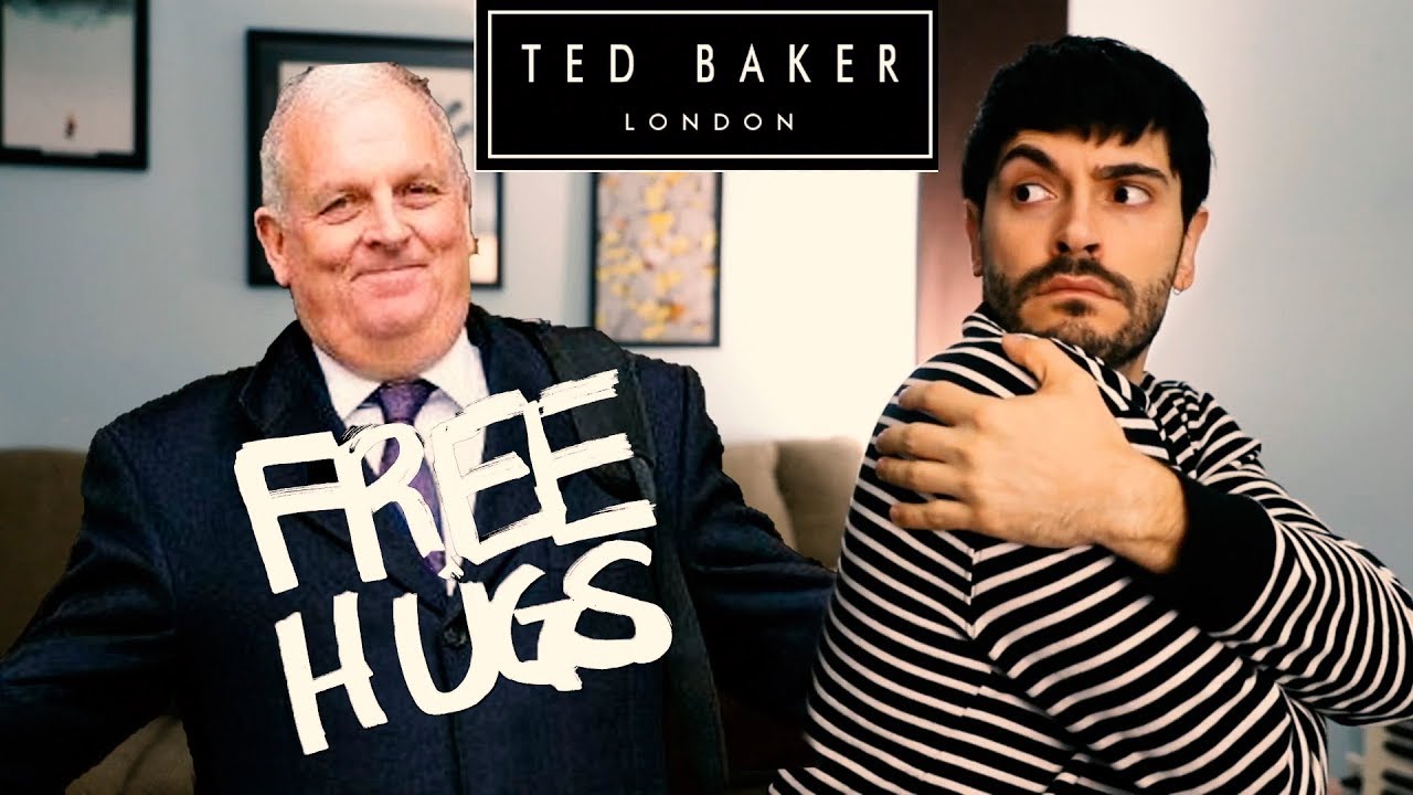 Ted Baker wants to HUG you *forcefully* - YouTube