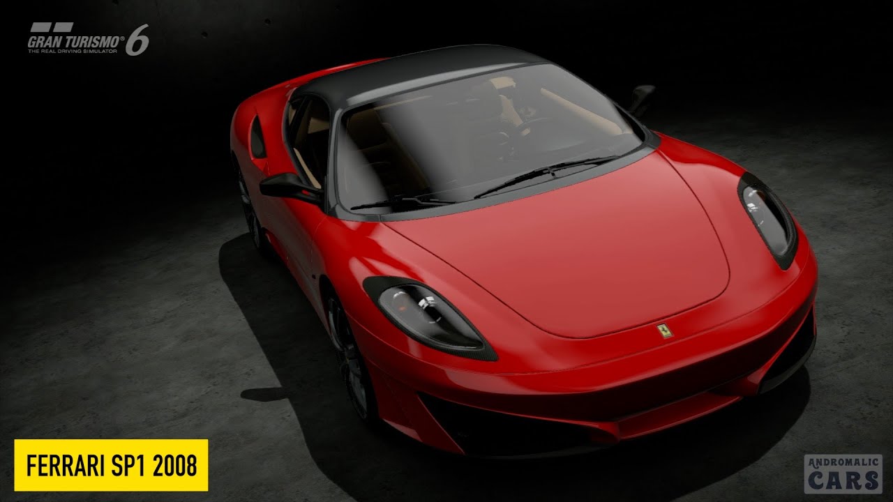 Ferrari SP1 2008 - Gran Turismo 6 (PS3) Plus Bonus Commentary - YouTube