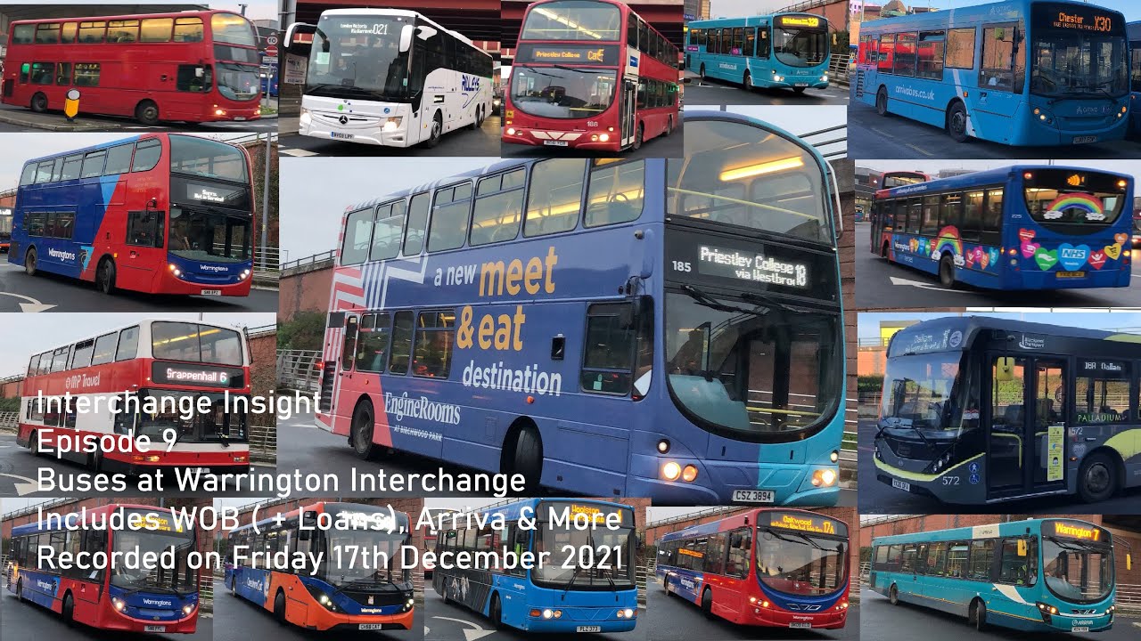 Interchange Insight Episode 9 - Buses at Warrington Interchange on ...