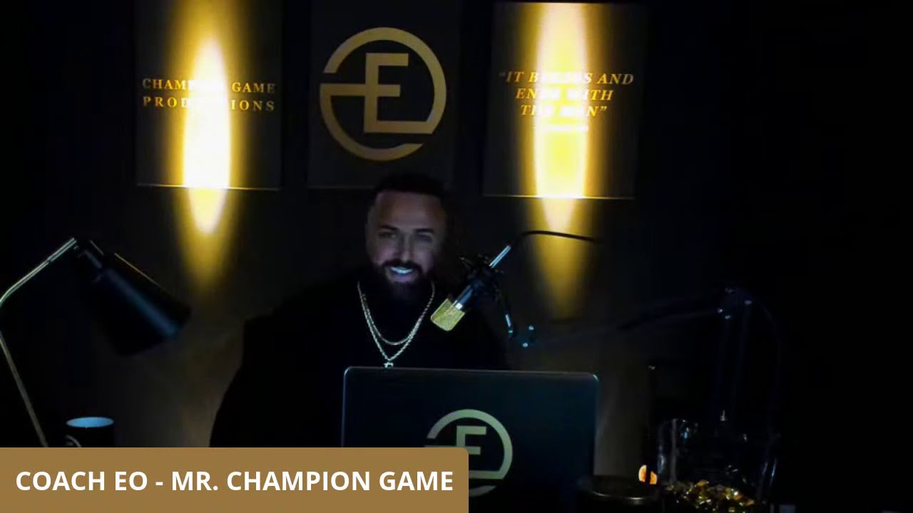 THE COACH EO SHOW. CONFIDENCE THE CHAMPION WAY. (NEW CHAMPION GAME ...