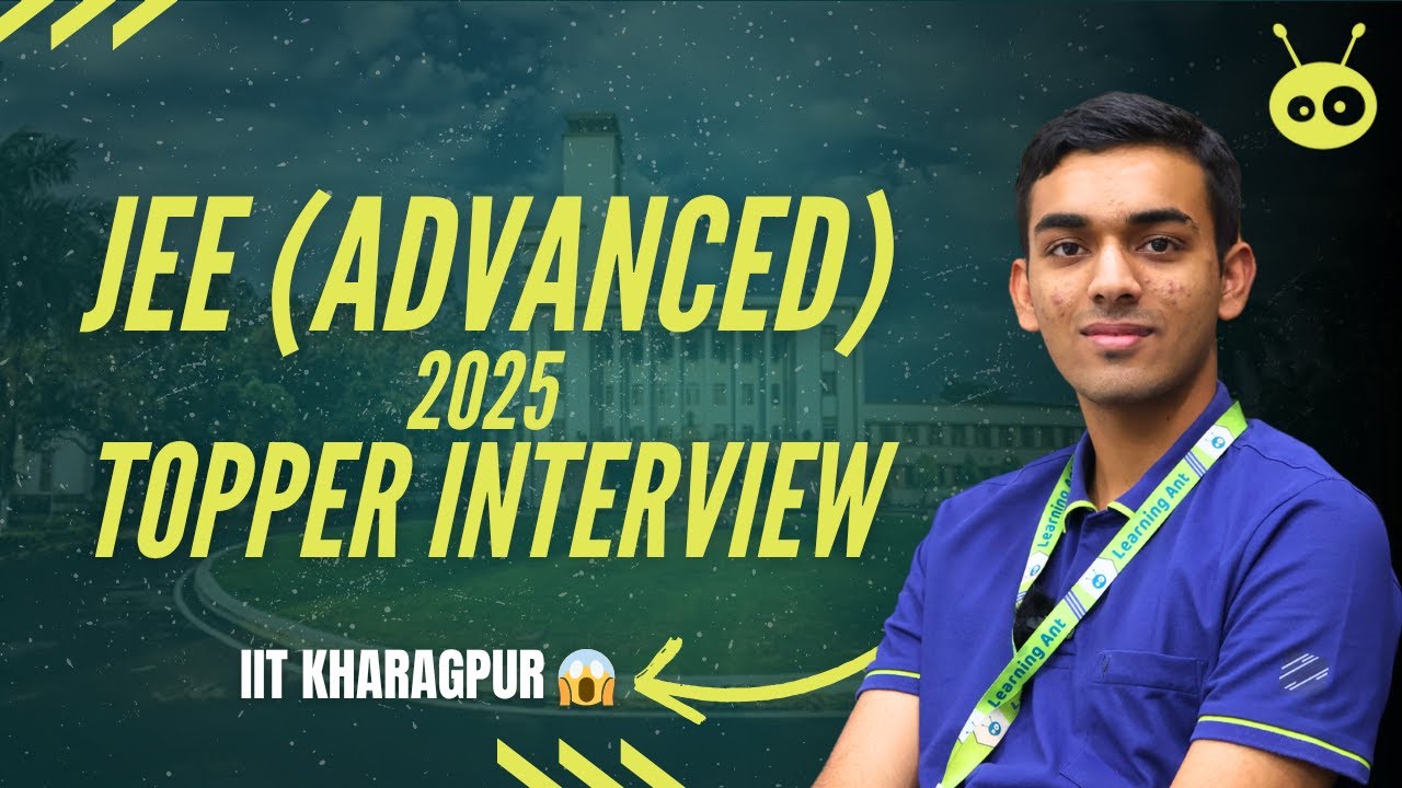 JEE Advanced 2025 TOPPER | Raghav's Full Interview and Preparation ...