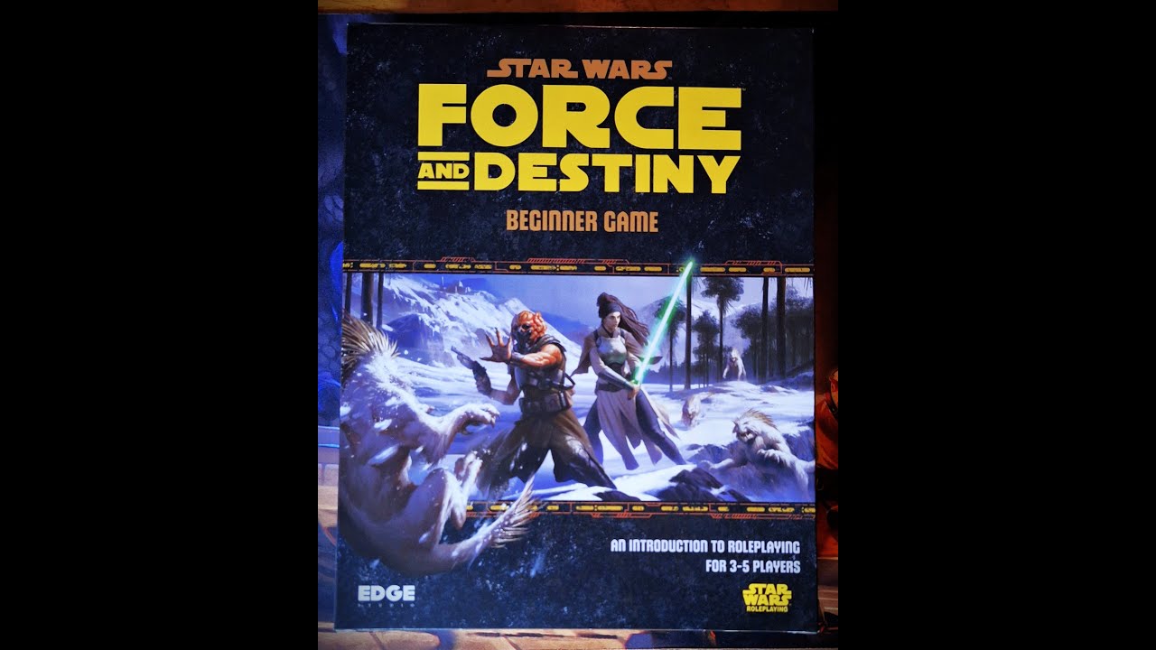 Unboxing Star Wars Force And Destiny Beginner Game - YouTube