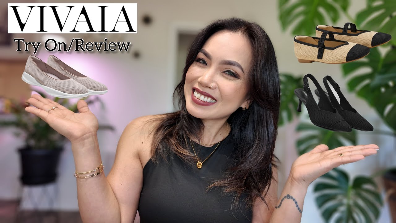 VIVAIA SHOES TRY ON/REVIEW | COMFORTABLE & STYLISH SHOES - YouTube