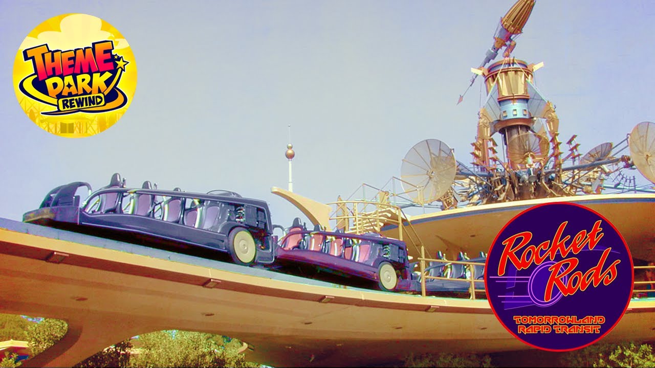 The Rise & Fall of Disneyland’s Rocket Rods - YouTube