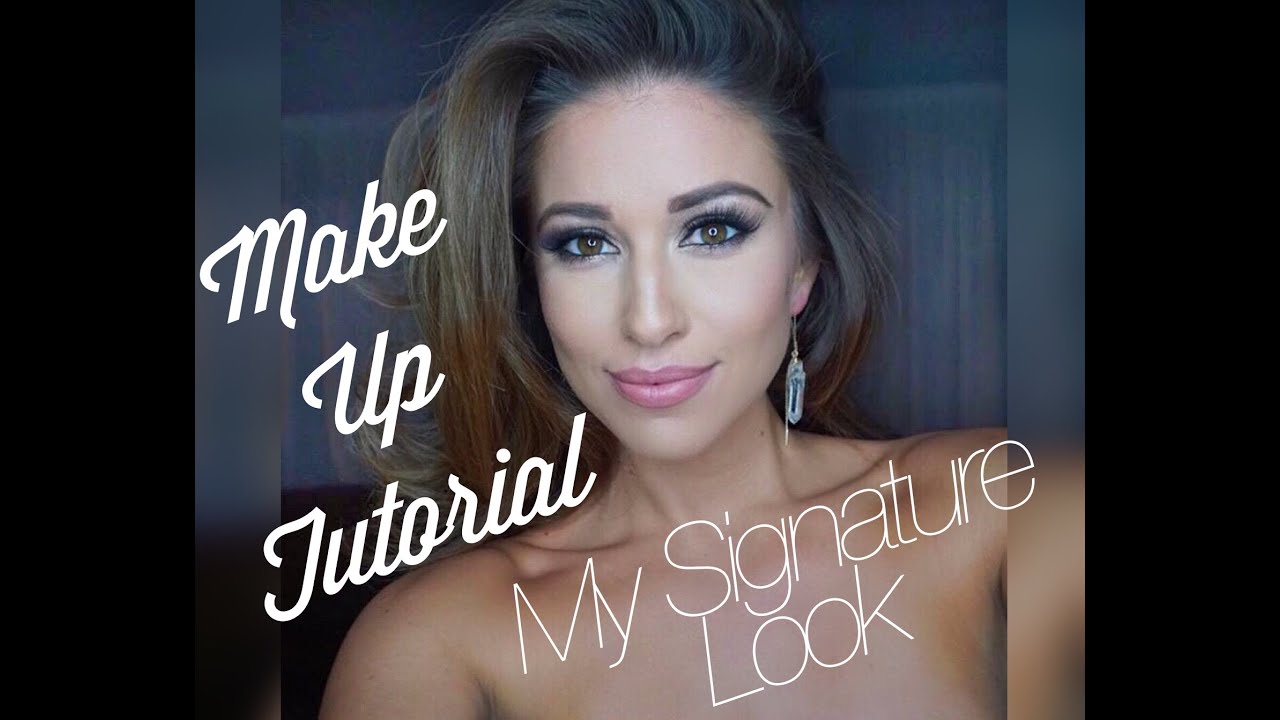 MY SIGNATURE MAKEUP LOOK l MAKEUP TUTORIAL | #BeautyWith_Nia - YouTube