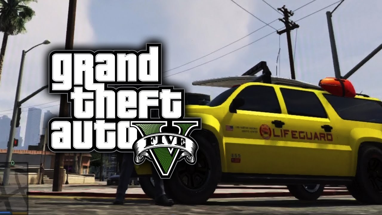 [GTA V] - Secret Car Locations - Lifeguard, Emergency (Lifeguard SUV ...