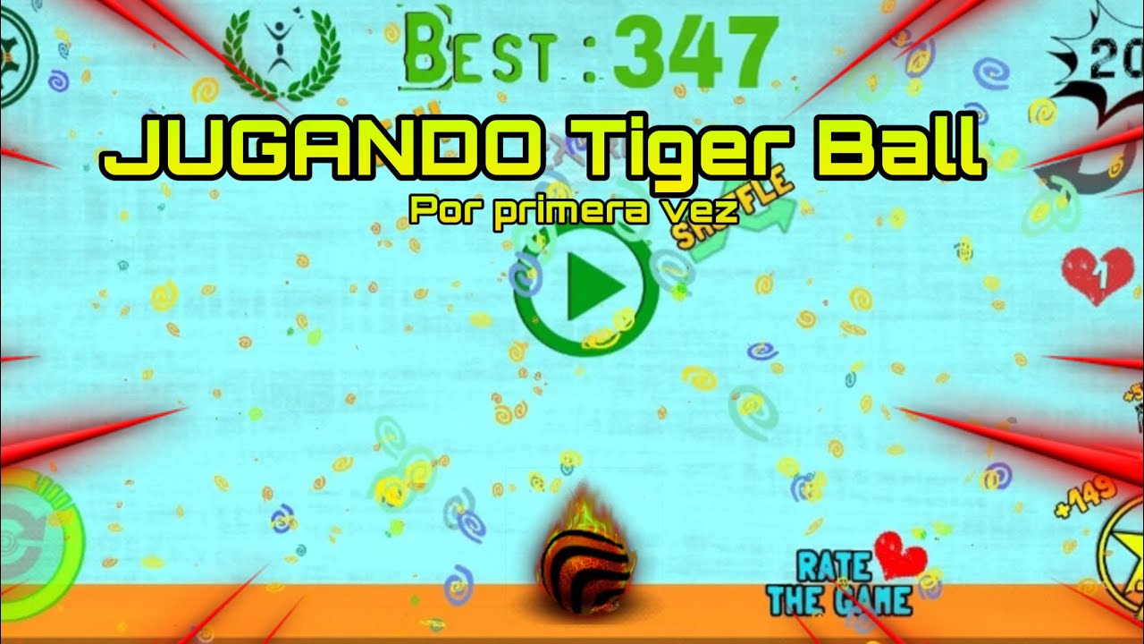🏀¡JUGANDO TIGERBALL POR PRIMERA VEZ!🏐 #tigerball #newvideo2023 - YouTube