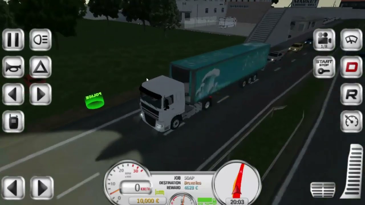 Euro Truck Driver - Truck Simulator Gameplay - YouTube