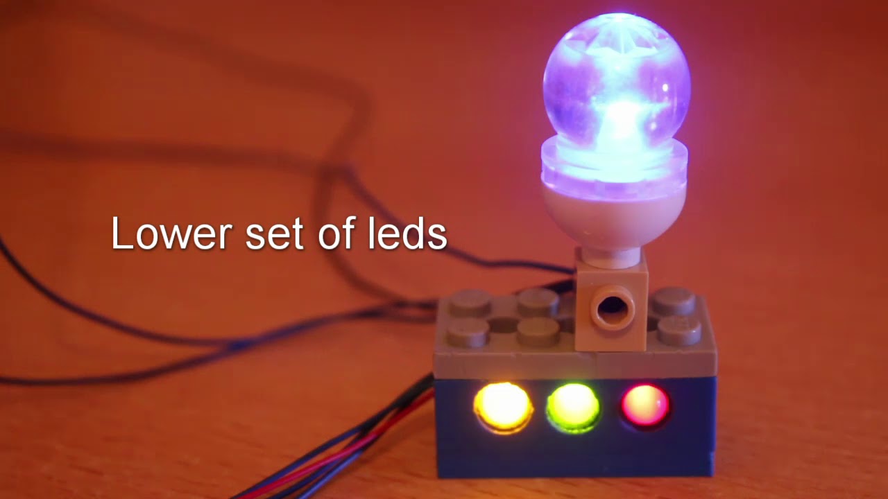 Let is be RGB light on Lego - YouTube
