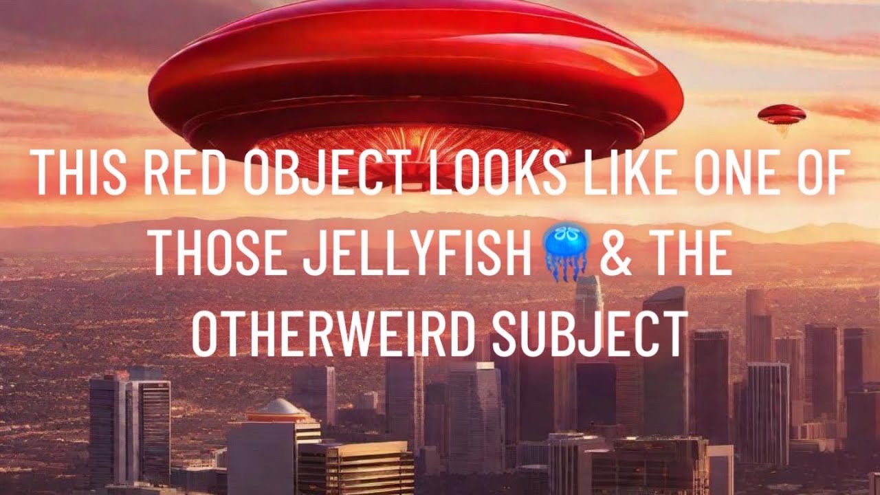 This Red Object Looks Like One of Those Jellyfish & The Other Weird ...