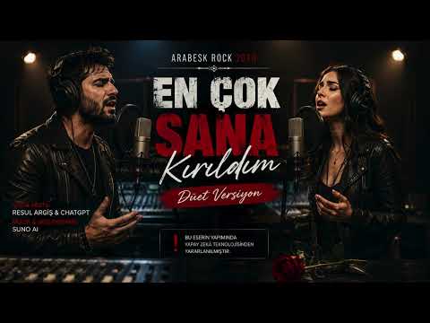 🎵 En Çok Sana Kırıldım| Arabesk Rock 2026 | Düet Versiyon | AI Resul 