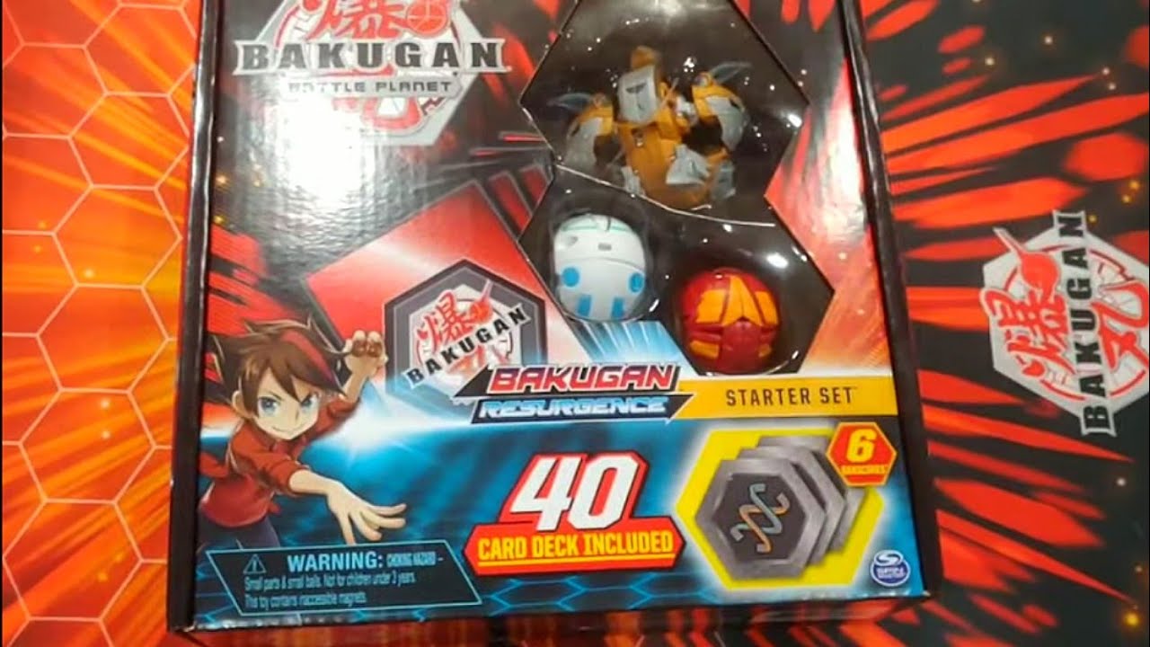 BAKUGAN BATTLE PLANET AURELIS NOBILIOUS STARTER SET UNBOXING AT PSYCHO ...