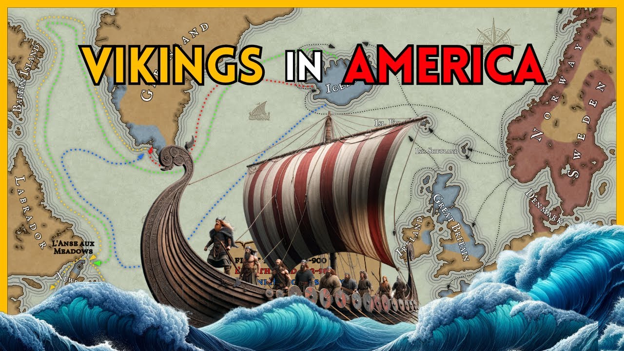 🌎 How the VIKINGS found AMERICA - YouTube