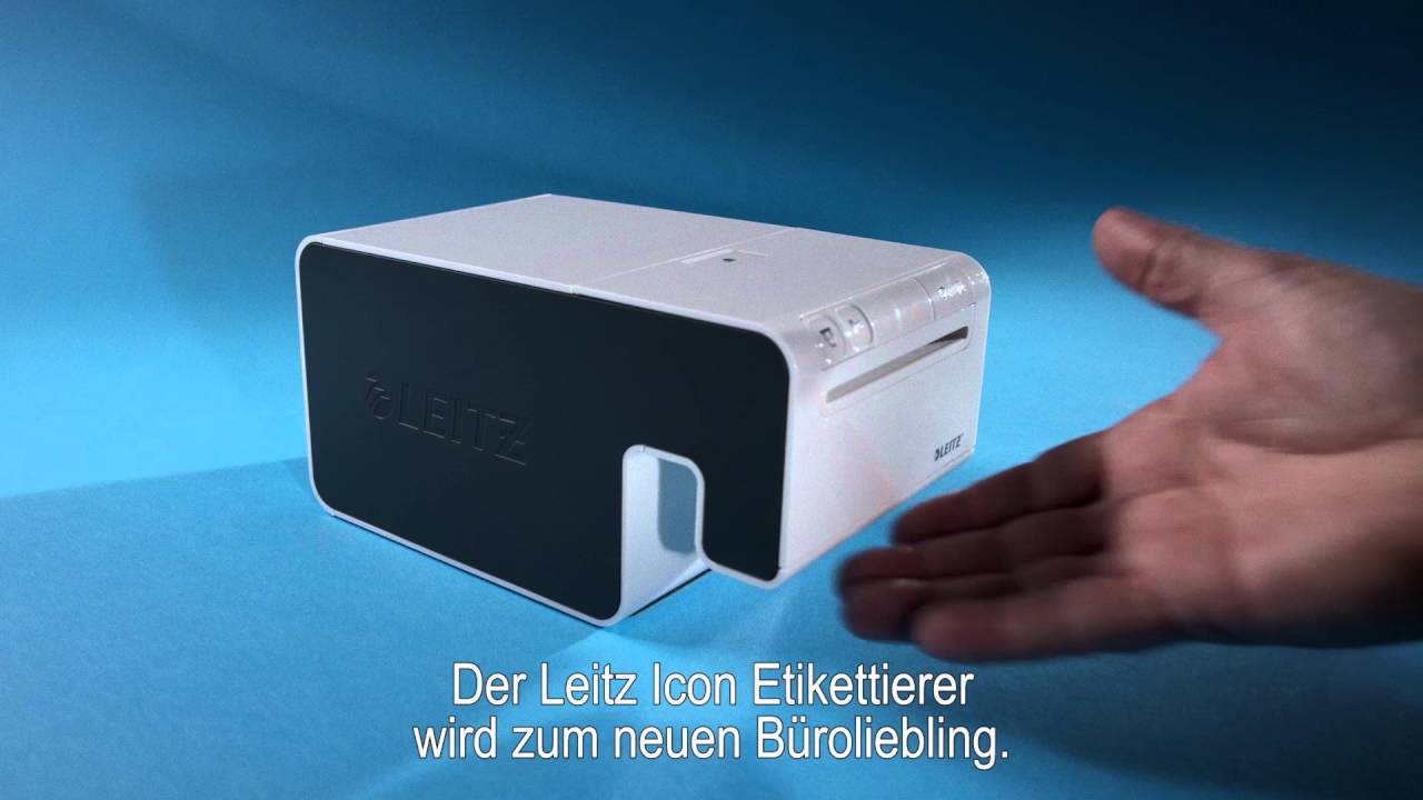 Leitz ICON etikettendrucker - YouTube
