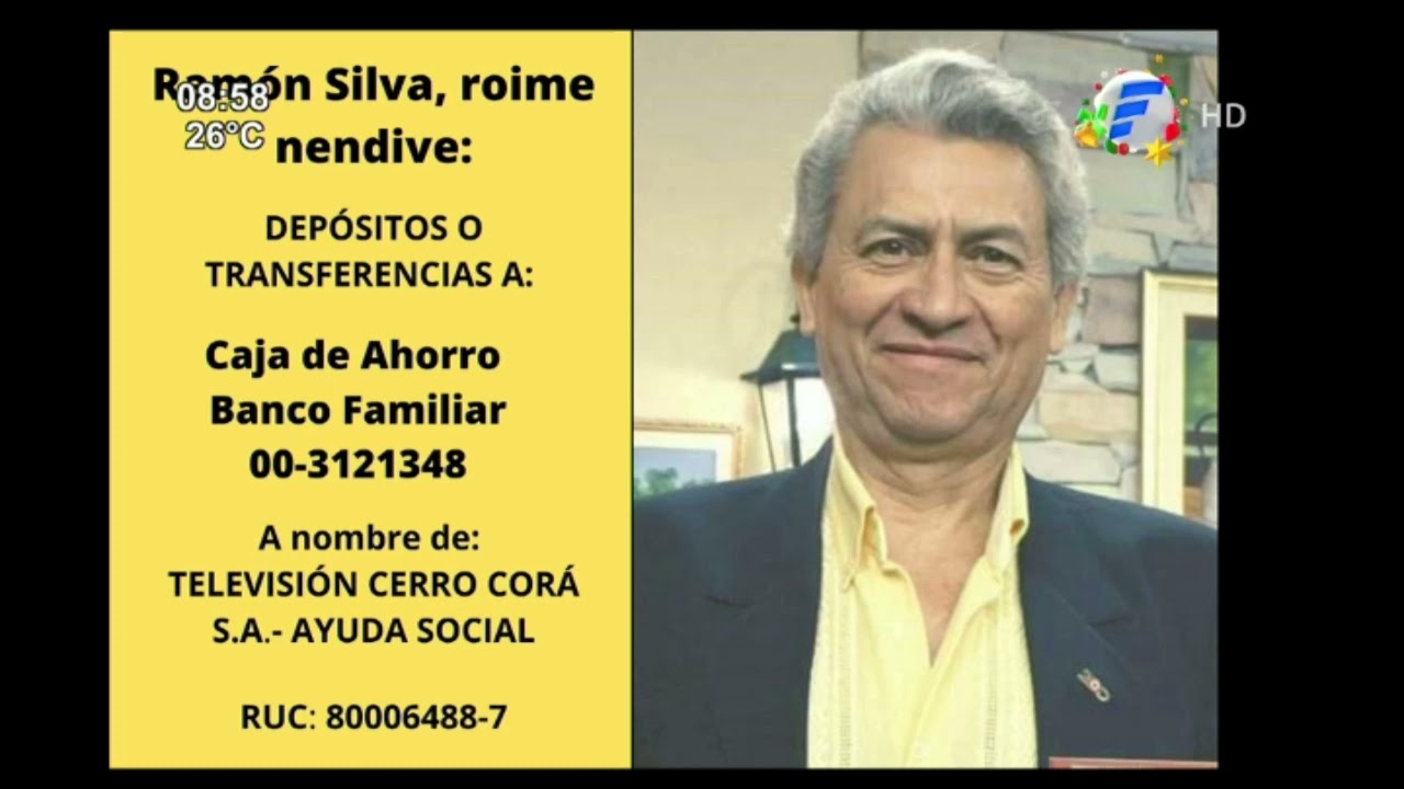 ¡Una buena noticia! El profesor Ramón Silva ya se encuentra en su ...