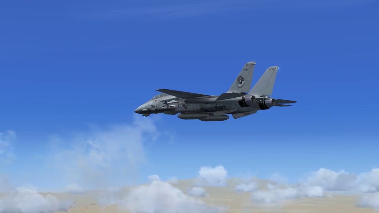 Landing the Grumman F-14-D Tomcat at Naval Air Station Fallon Fallon ...