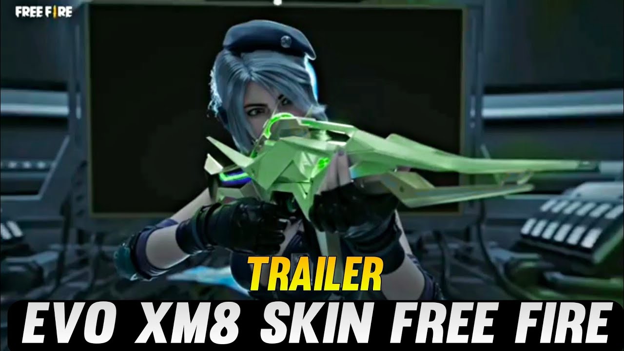 Evo XM8 Gun Trailer Free Fire || evo xm8 free fire - YouTube