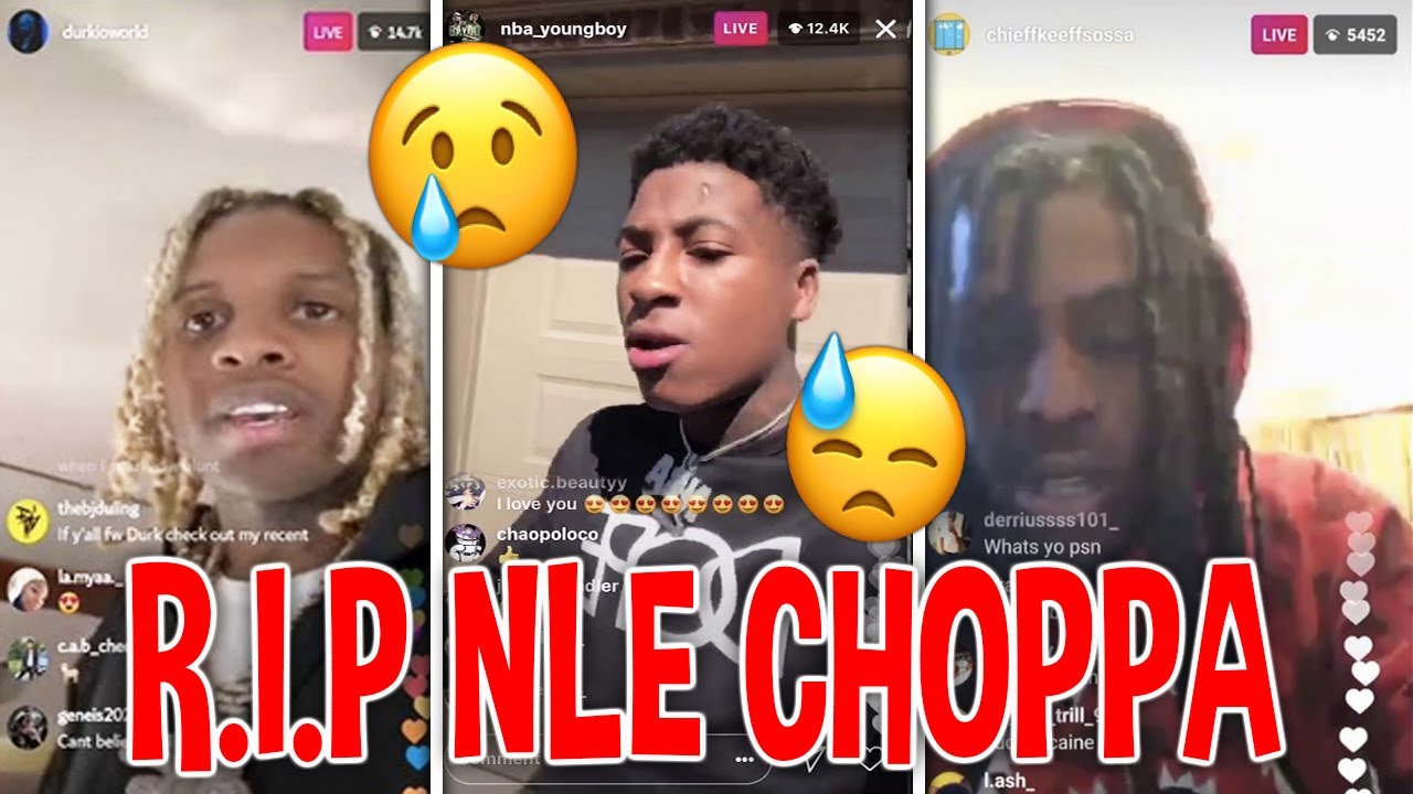 Celebrity Sad Reaction To NLE CHOPPA Passing away *SAD REACTION* - YouTube