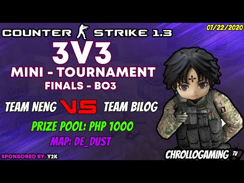 Y2K's Mini - Tournament FINALS! Counter Strike 1.3 [Chrollo Server] (Team Neng vs Team Bilog)