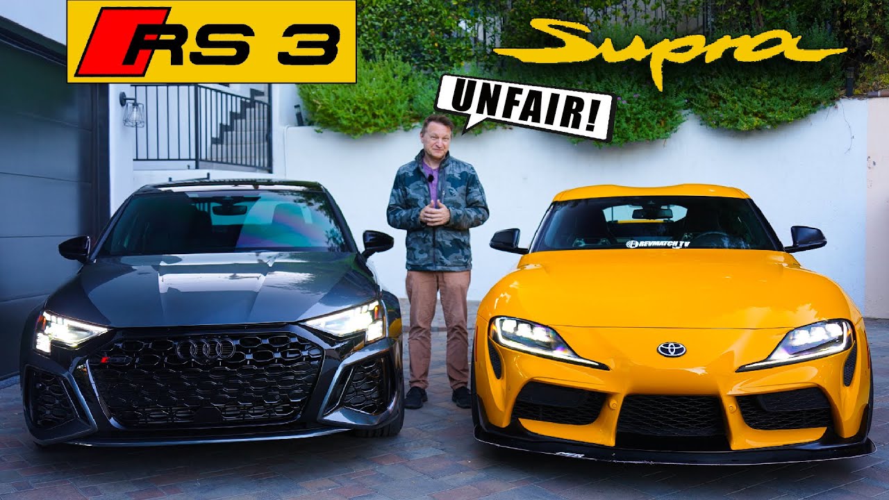 2023 Audi RS3 vs Toyota Supra: Unfair Comparison! - YouTube