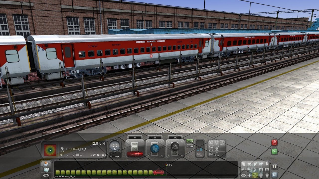 TRAIN SIMULATOR 2019 (PC) LHB RAKES JOURNEY - YouTube