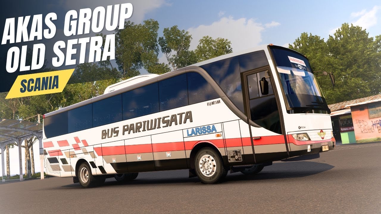 TAMPIL KLASIK DAN ELEGANT !!! Bus Pariwisata AKAS Group Old Setra ...