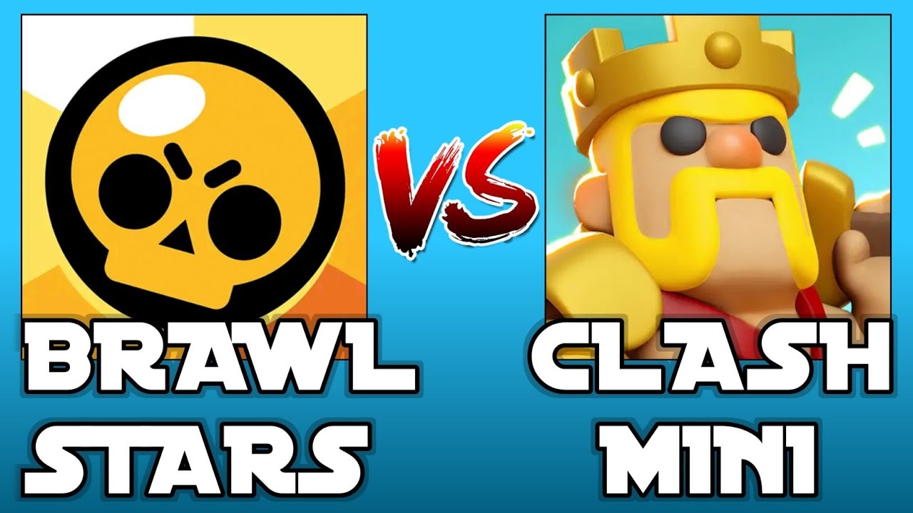 Brawl Stars Vs Clash Mini | Brawlers | Heroes | Mini | Gameplay FHD ...