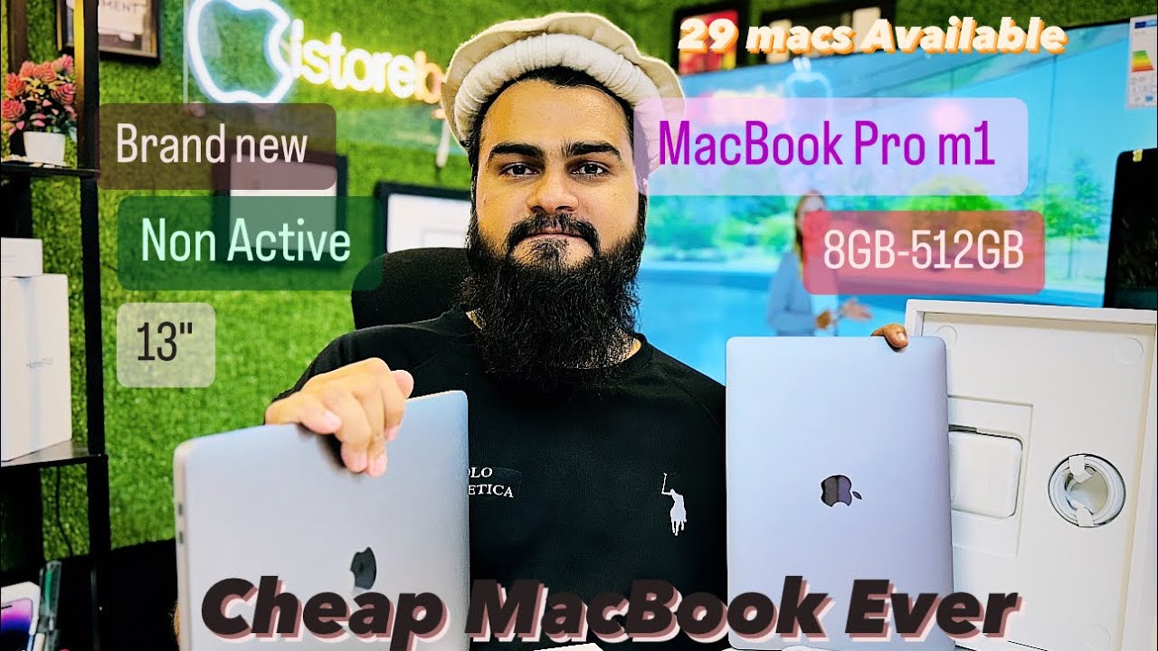 MacBook Pro 2020, m1 8GB-512GB, Cheap Price Ever - YouTube