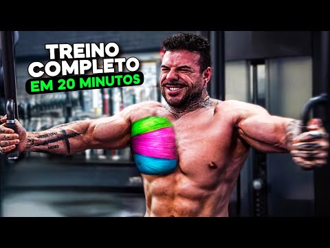 Treino Para Crescer o Peito Rápido EM 20 MINUTOS! (Treino de Peito Completo)