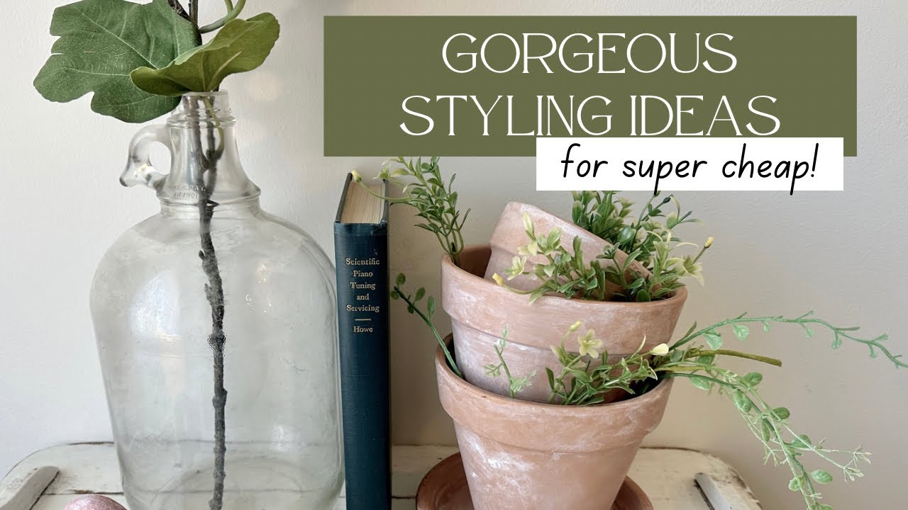 3 Gorgeous Decor Groupings Inspired By Pinterest - YouTube