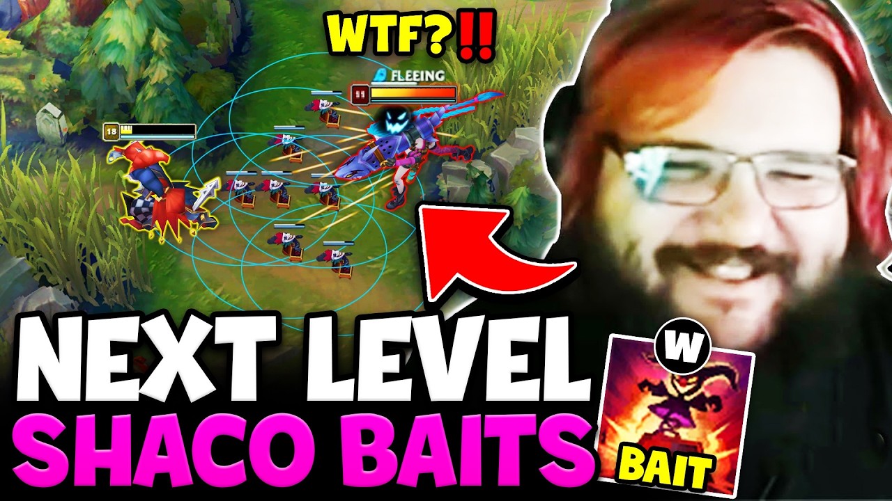 4 hours of Pink Ward Shaco EMBARRASSING League players... - YouTube