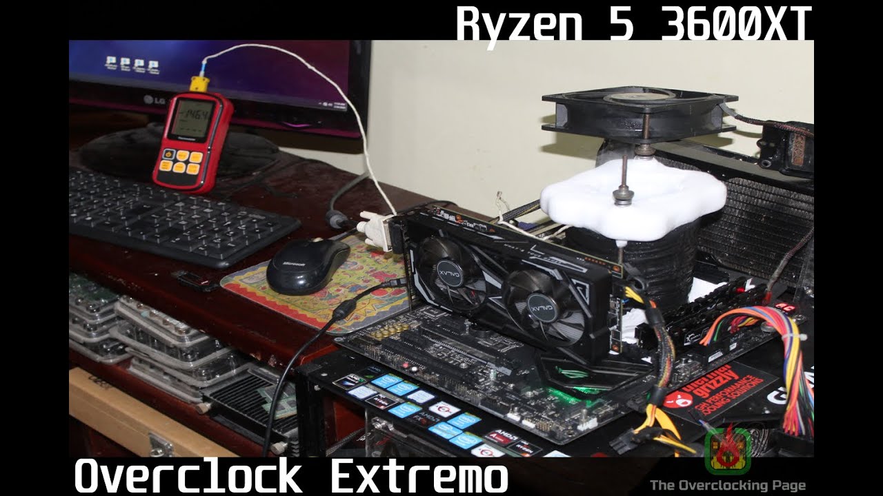 #013 - Overclock extremo e quebra de recorde no Ryzen 5 3600XT - YouTube