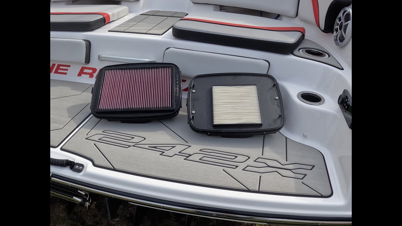Putting K&N air filters in our Yamaha jetboat. (Part 1...The install ...