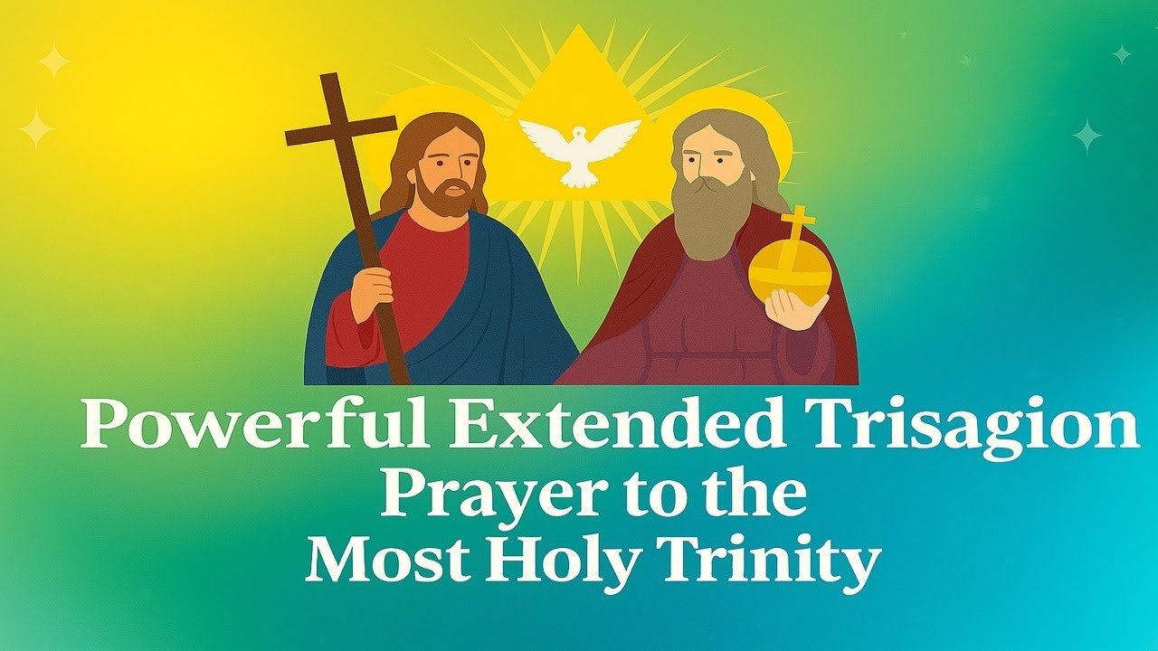 🙏 Powerful Extended Trisagion Prayer to the Most Holy Trinity - YouTube