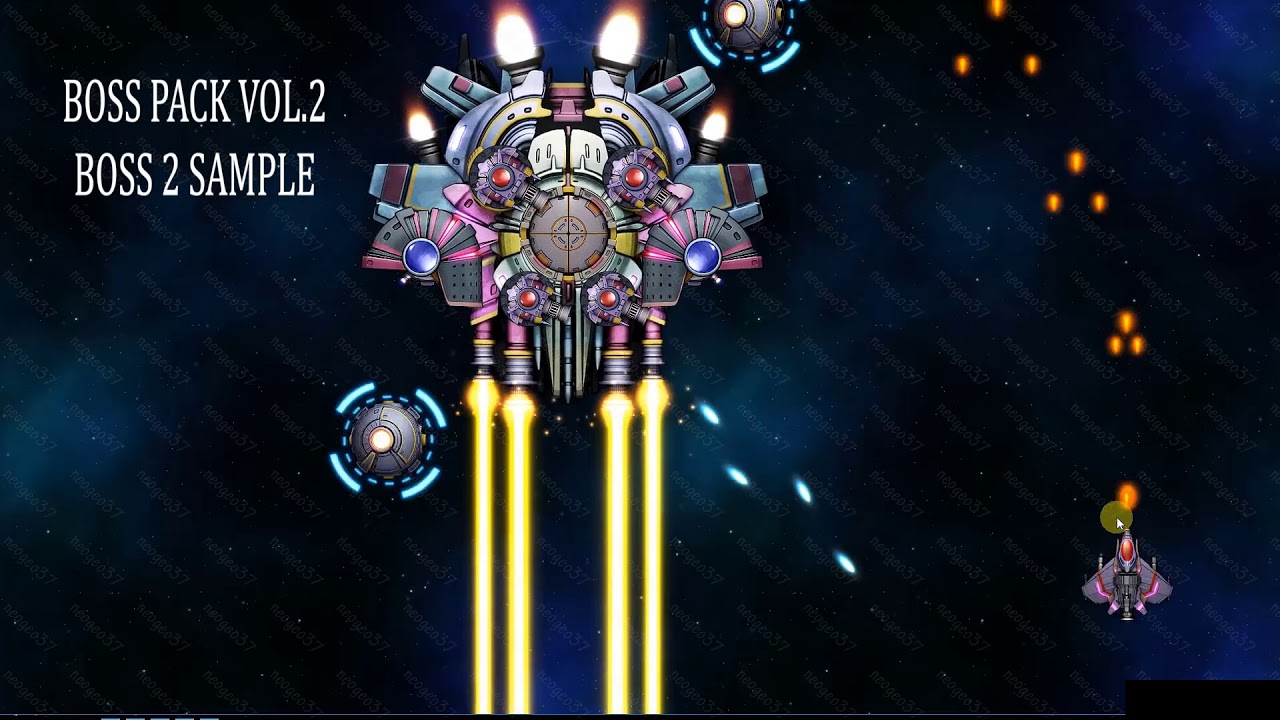 Space Ship Boss Pack vol.2 on Envato Market - YouTube
