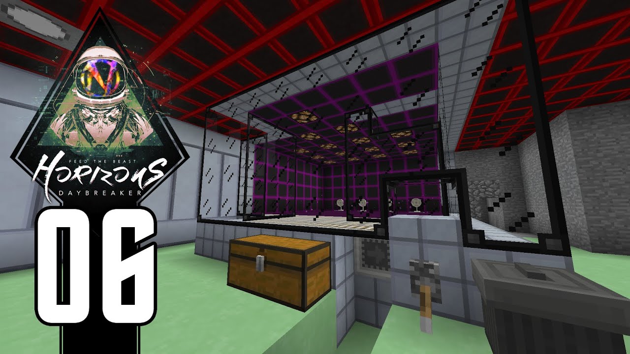 FTB Horizons Daybreaker - 06 - RFTools Storage & Cursed Mob Farm - YouTube