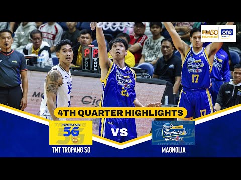 TNT vs. MAGNOLIA | 4TH QUARTER HIGHLIGHTS | QUARTERFINALS | PBA SEASON 50 PHILIPPINE CUP | DEC. 27