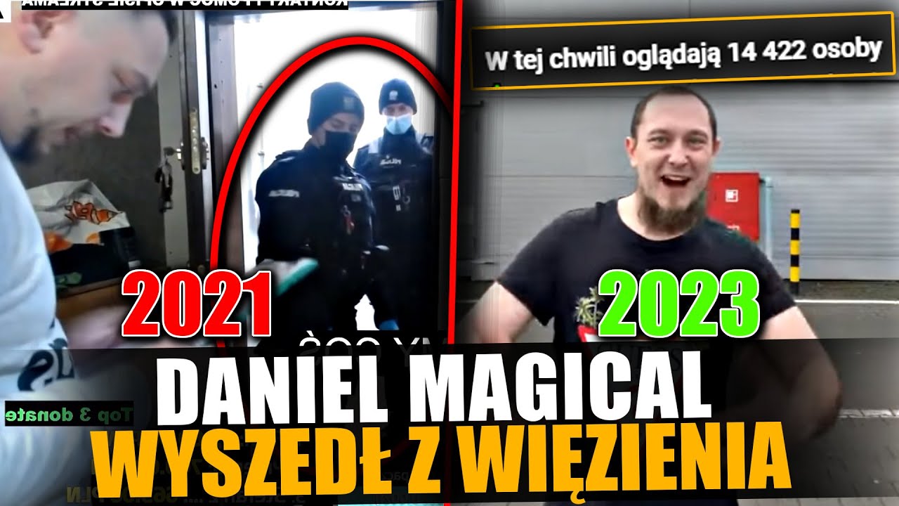 DANIEL MAGICAL WYSZEDŁ DZIŚ z WIĘZIENIA (DreamTeam) - YouTube