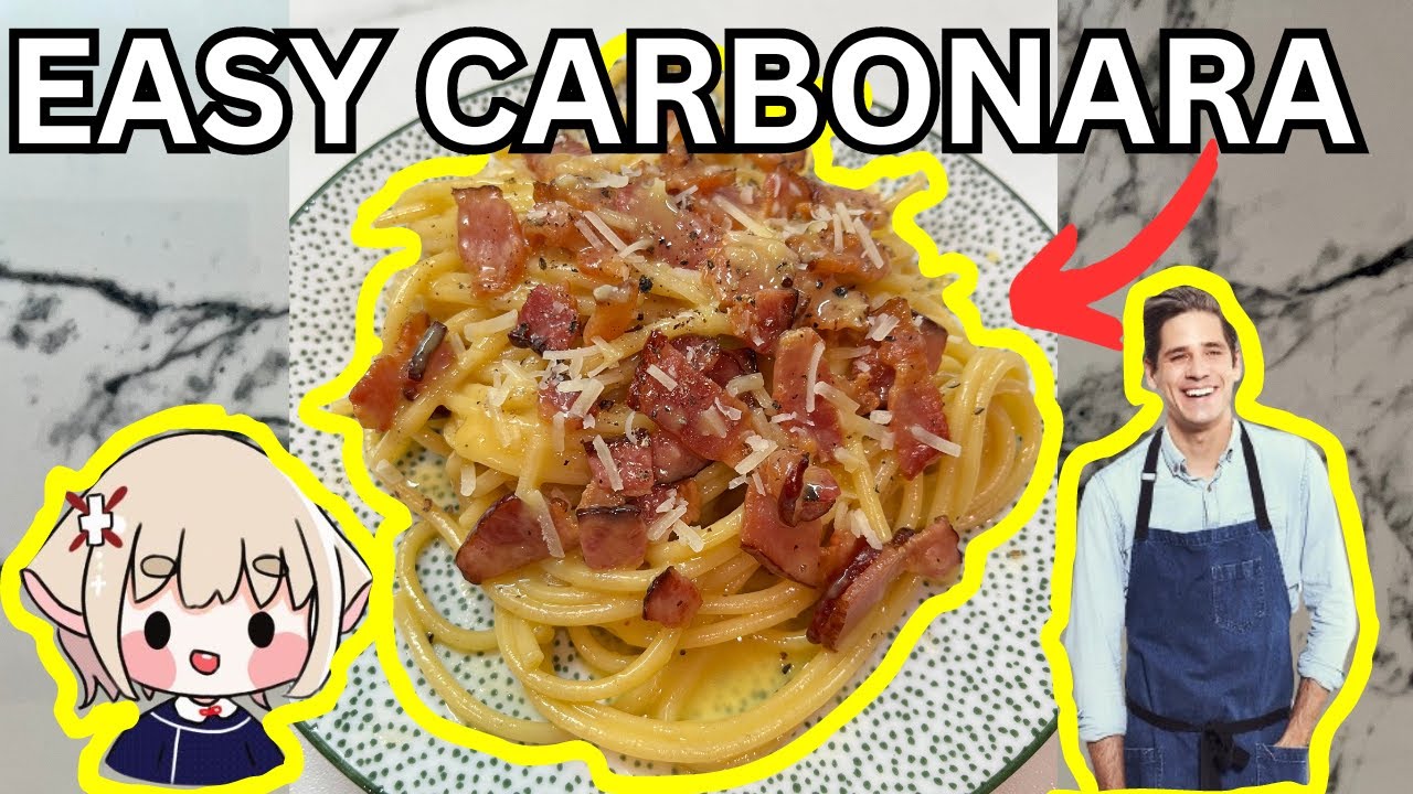 Carbonara in 15 minutes Following Brian Lagerstrom - YouTube