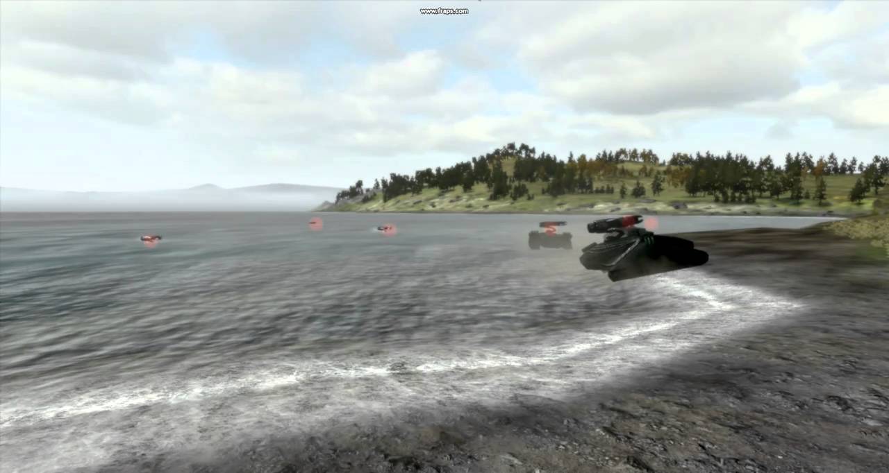arma2 Aliens tanks in water invasion force.avi - YouTube