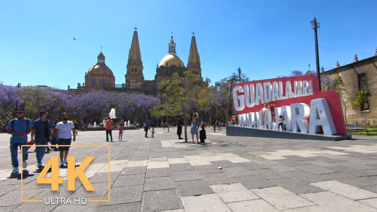 Guadalajara, Jalisco | Mexico | Street Walk | Virtual Walking | 4K ...
