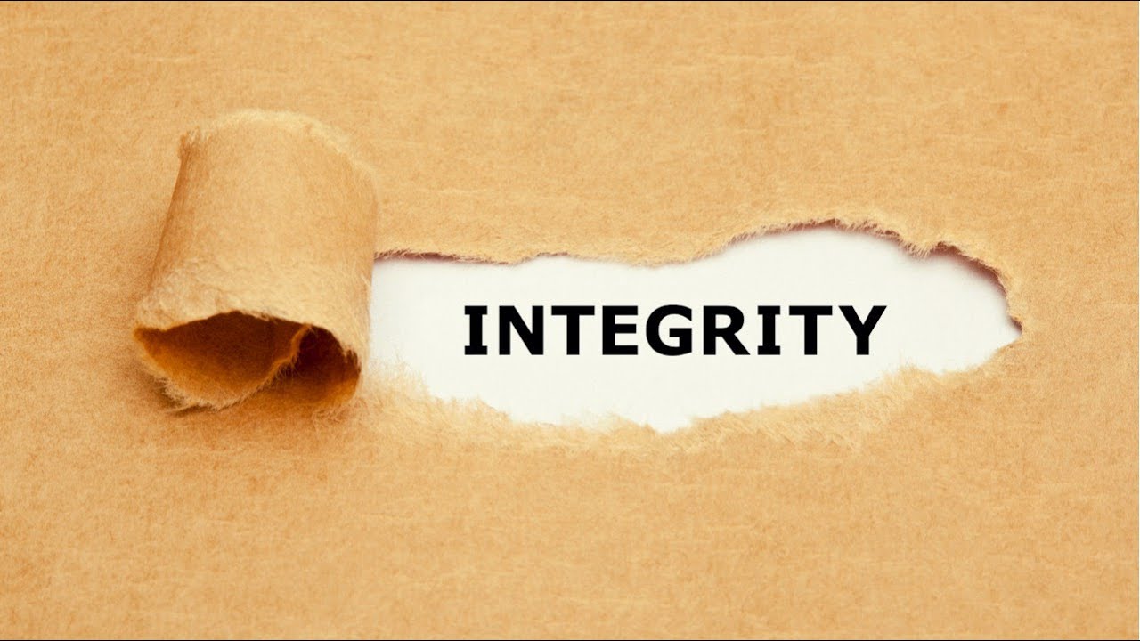 Integrity Part 2 - YouTube