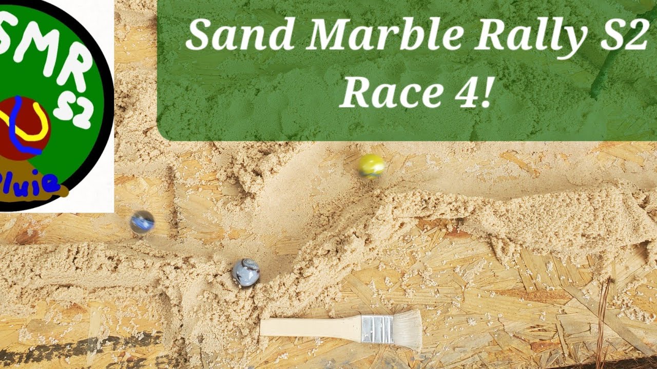 Marble Race: Sand Marble Rally S2 Race 4!- Bluie Productions - YouTube