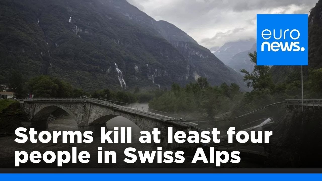 Storms kill at least four people in the southern Alps in Switzerland ...